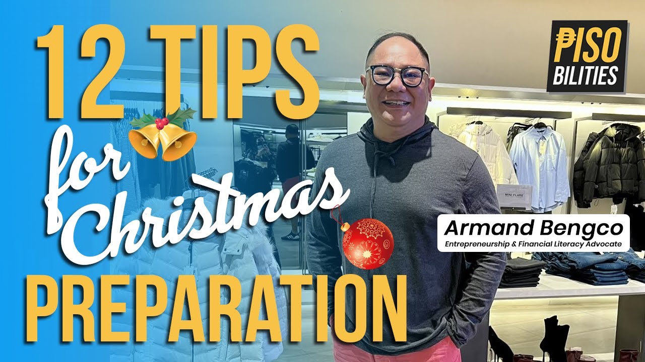 12 TIPS FOR CHRISTMAS PREPARATION II ARMAND BENGCO - YouTube