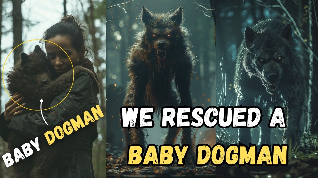 Girl Discovers A Baby DOGMAN in the Woods and Finds Friendship - YouTube