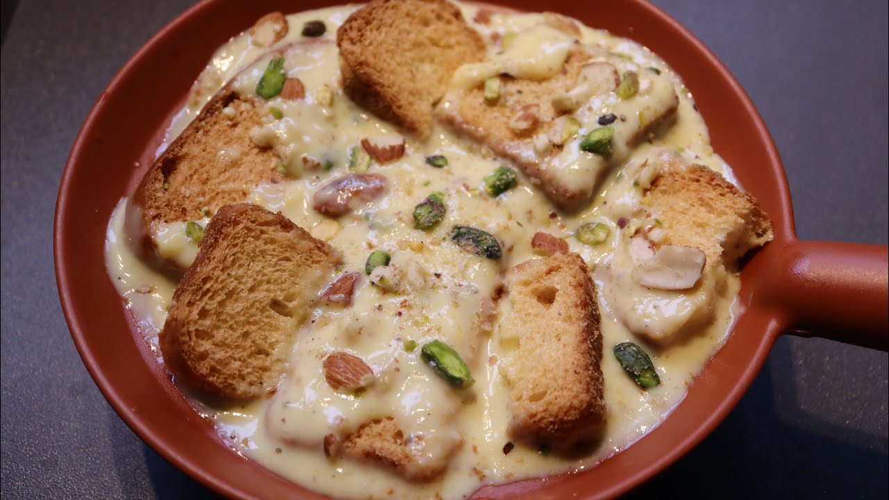 Quick 10 Min Dessert Recipe | Rusk Dessert | Rusk Pudding | Dessert ...