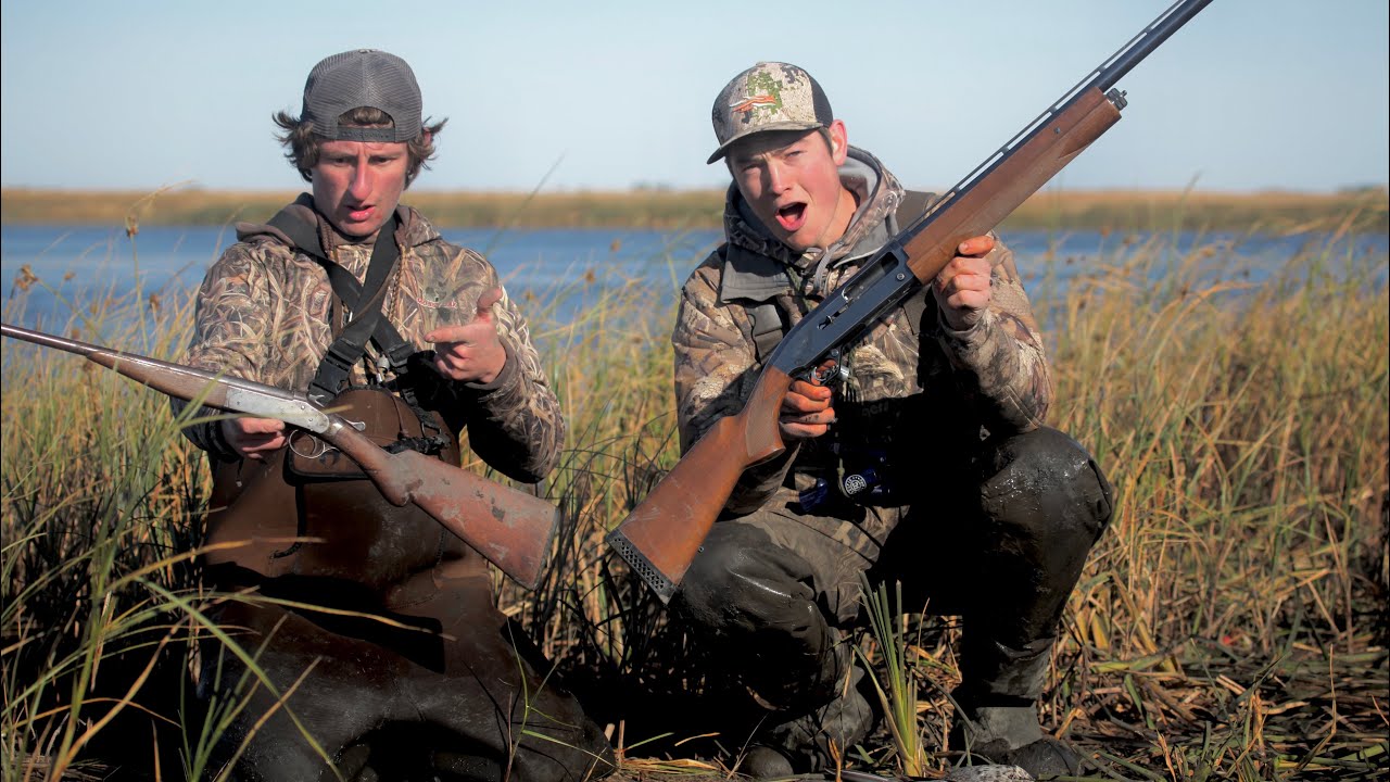 .410 vs. 10 Gauge Duck Hunting CHALLENGE! (MIC'D UP) - YouTube