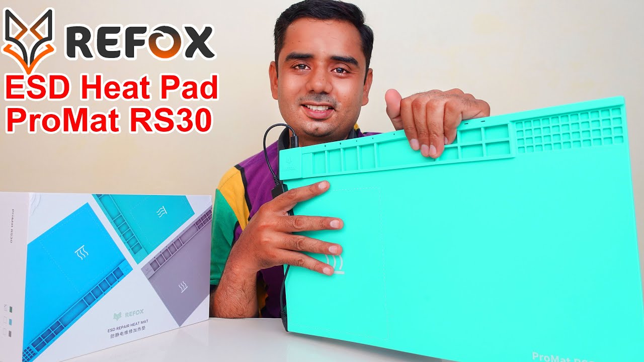 REFOX RS30 ESD Phone Repair Heating Pad Silicon Repairing Mat for ...