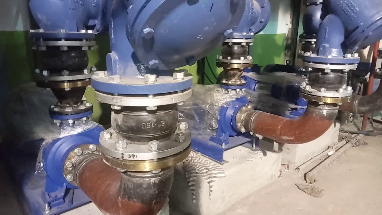 Chilled Water & Condenser Pumps # Hvac Releated .by Izhar Khan - YouTube