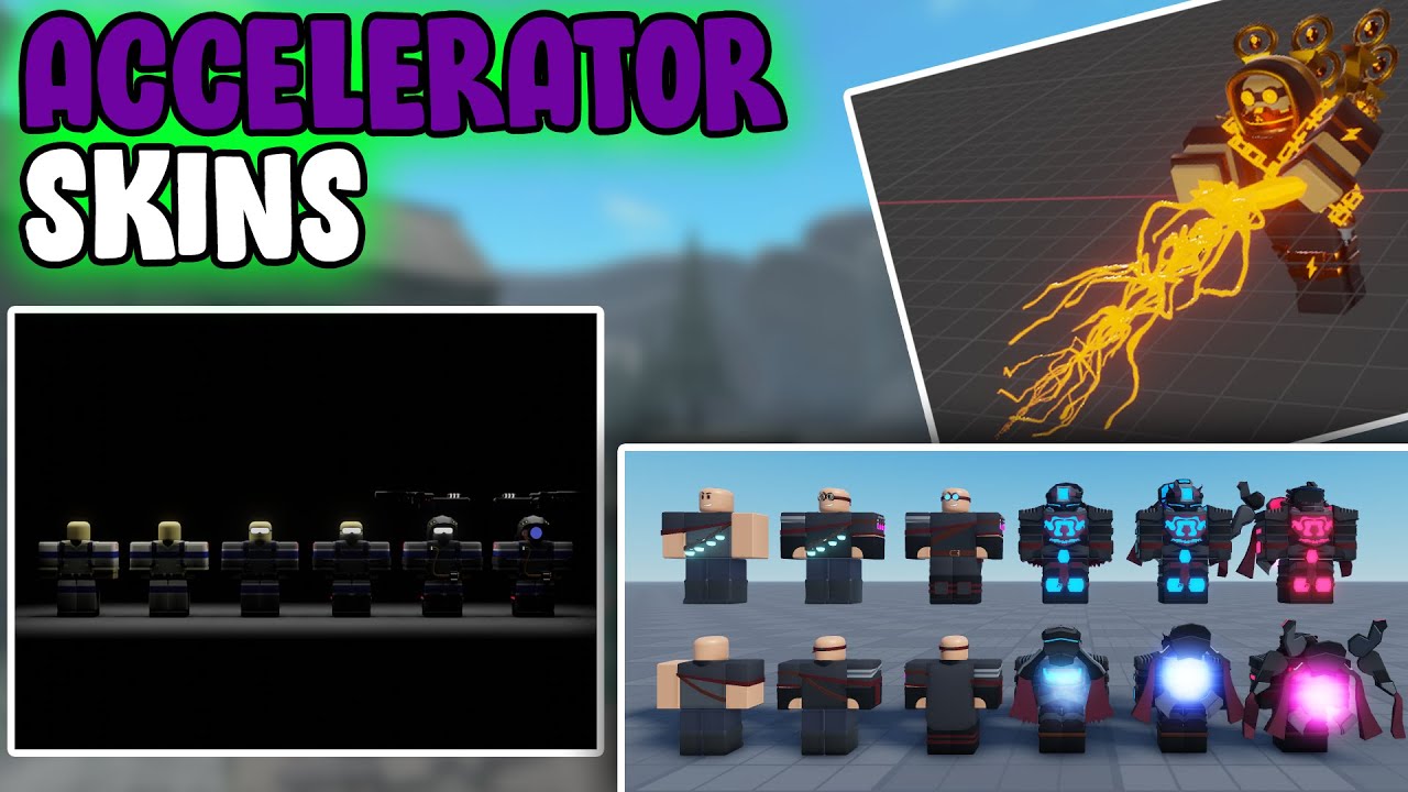 Tds Accelerator Skin Suggestions Tower Defense Simulator Roblox Youtube