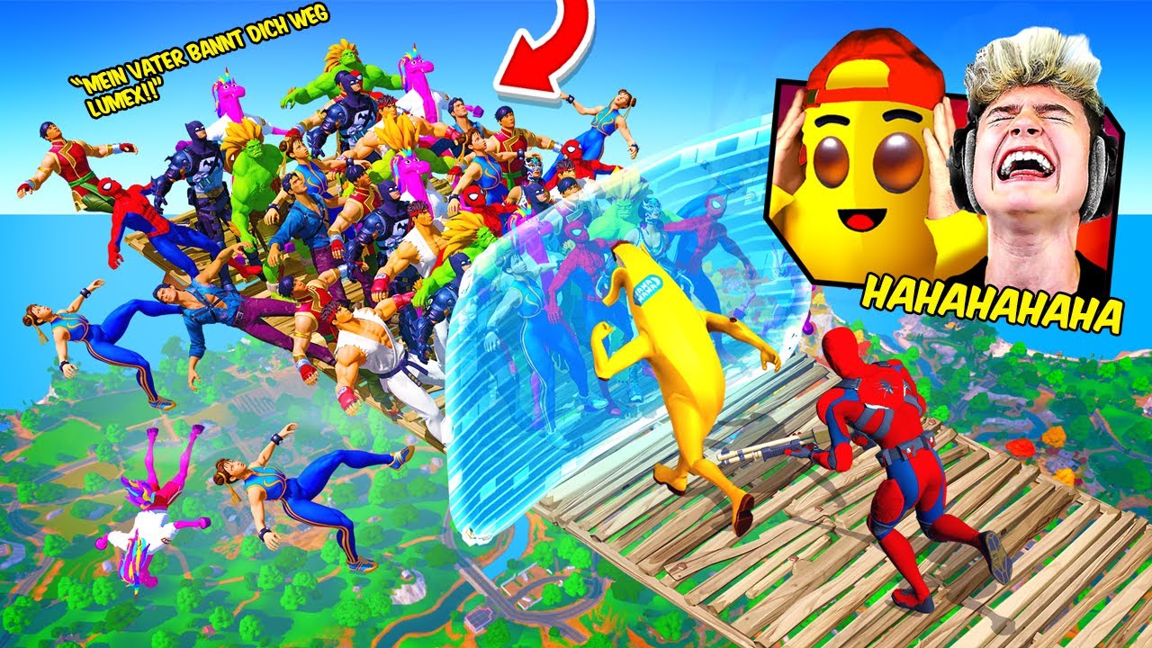 BRAXIC und LUMEXX werden GEBANNT von kleinen Jungen in RANDOM SQUADS ...