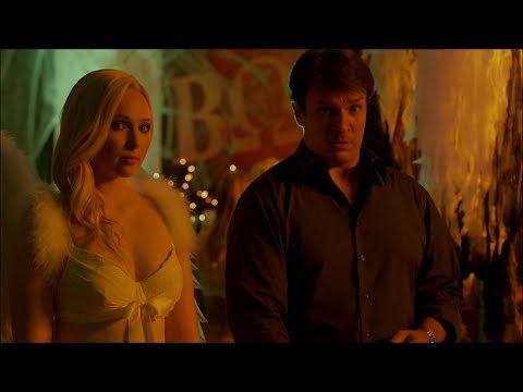 Molly Quinn sexy angel on Castle