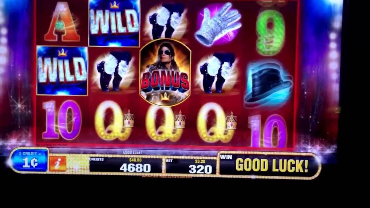 Michael Jackson King of Pop slot machine $3.20 Max Bet - Comanche ...