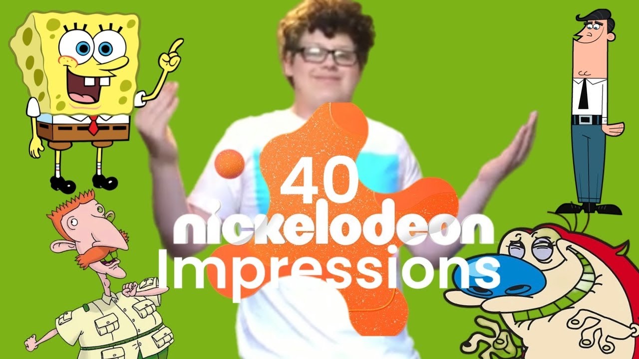 40 Nickelodeon Impressions - YouTube
