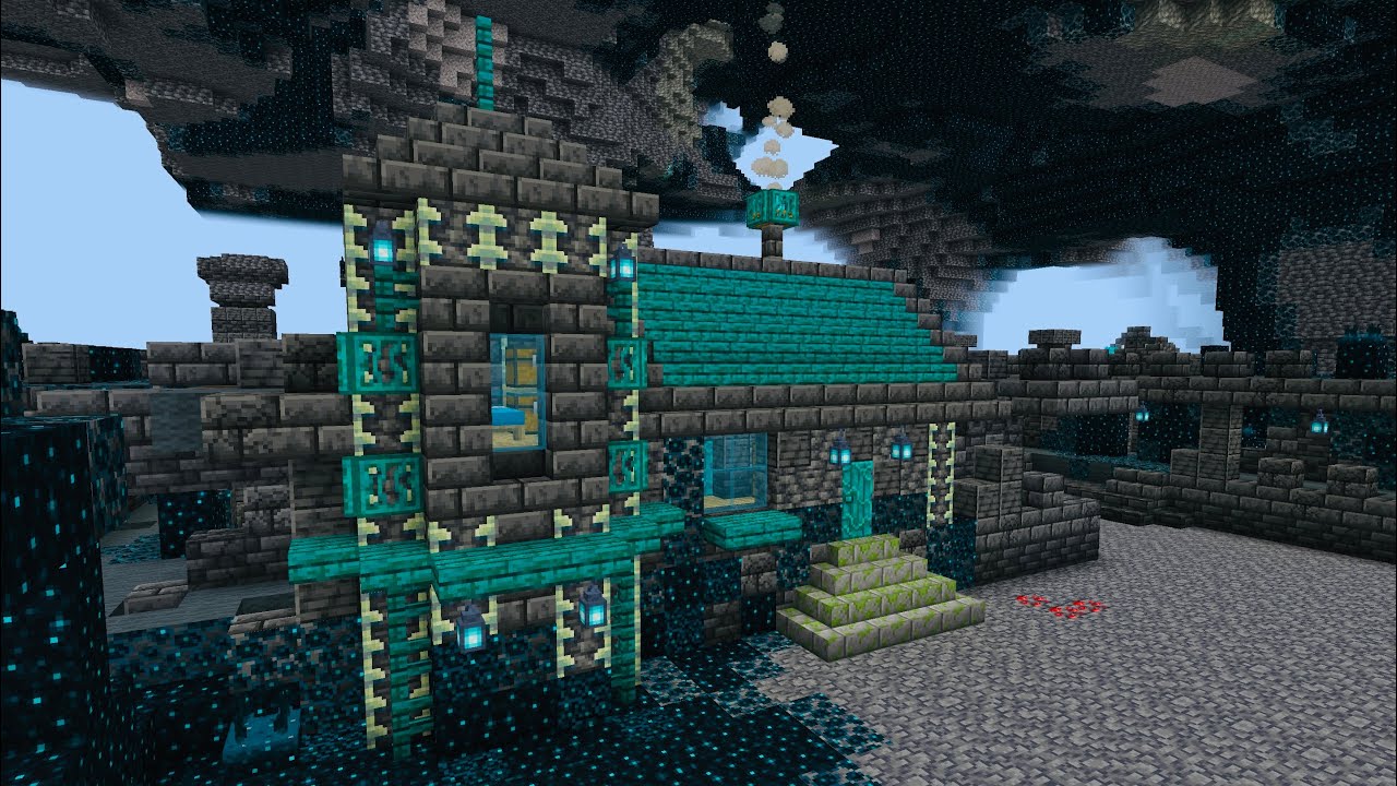 Building a House in The Deep Dark - YouTube