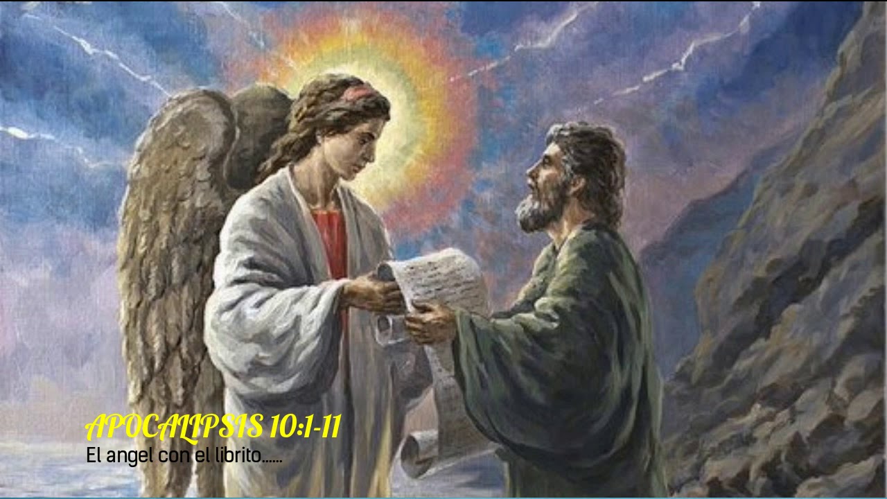Apocalipsis 10:1-11 "Capitulo once Reina-Valera 1960 VOZ REAL El ángel ...