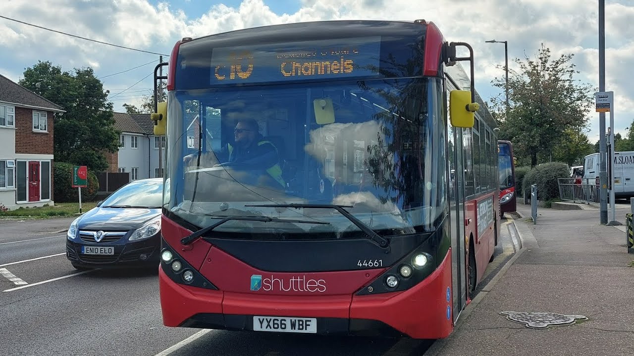 Turbo Whine and Voith - FirstBus 44461 ADL Enviro200 MMC working the ...