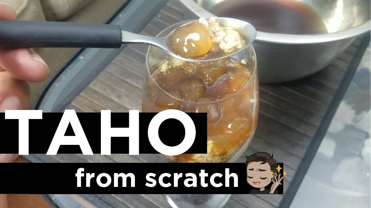 Making Taho from scratch - YouTube