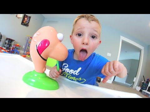 Father & Son PLAY BOOGER GAME! / Gooey Louie! - YouTube