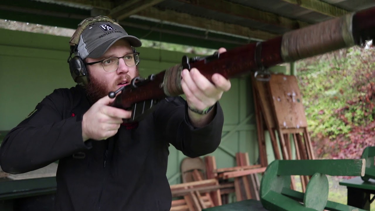 Enfield Keyholes with Wolf Ammo - YouTube