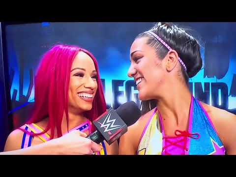 lesbian kiss part 9 (wwe women edition) mercedes mone kiss bayley #wwe