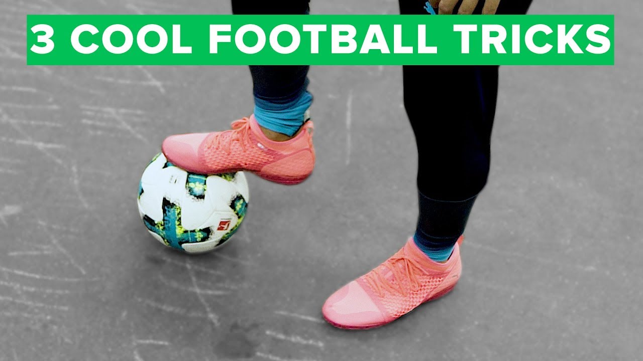 3 COOL FOOTBALL SKILLS PRO PLAYERS HAVE DONE - YouTube