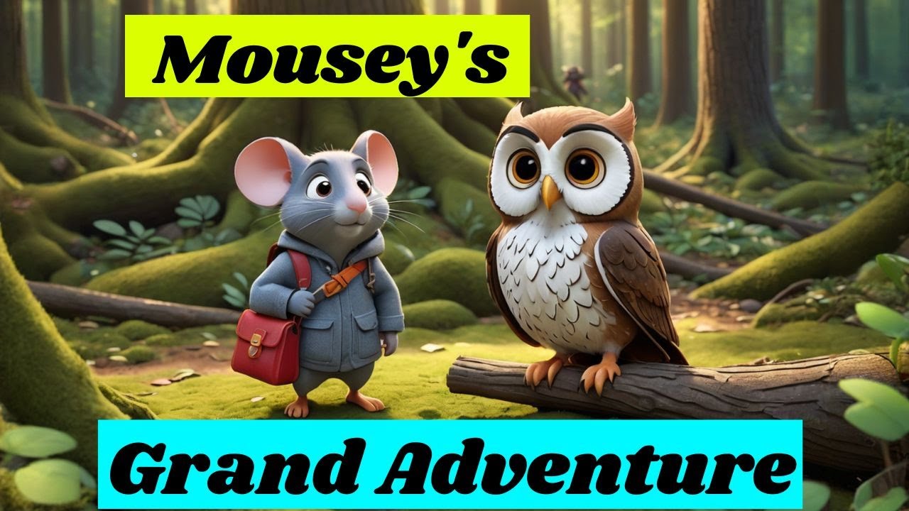 Mousey's Grand Adventure | Mouse | English Story for Kids| Kool ...