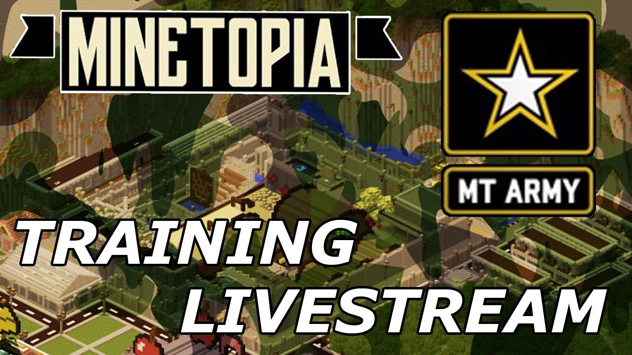 MINETOPIA ARMY - LEGER TRAINING! - YouTube