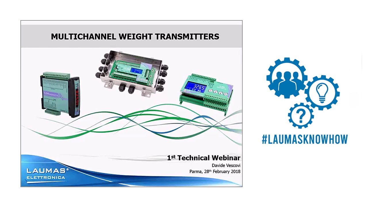 Multichannel weight transmitters - technical webinar (english) - YouTube
