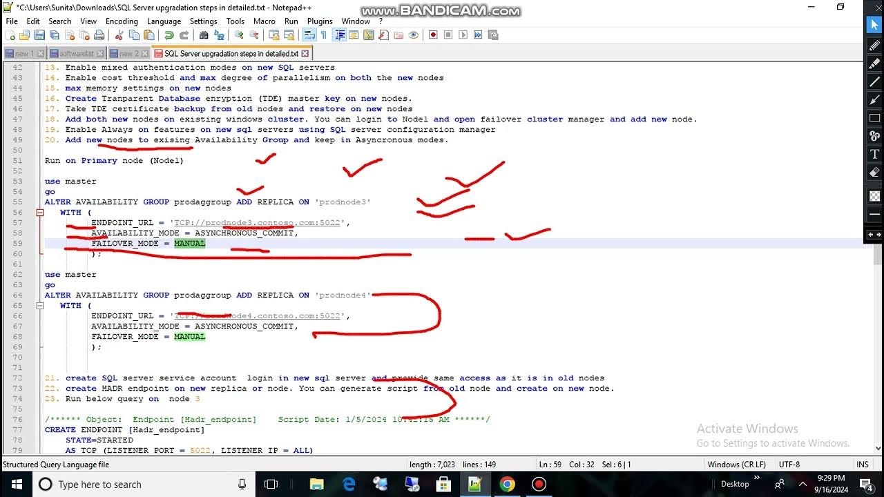 SQL Server two node always on upgrade part2 - YouTube