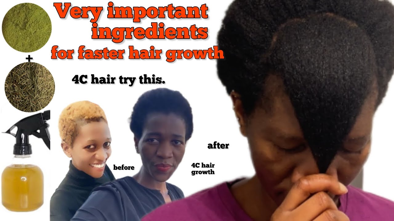 Very important ingredients for faster growth/ use if your 4c hair isn't ...
