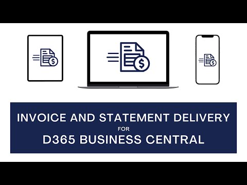 D365 Business Central | Invoice and Statement Delivery (ISD)