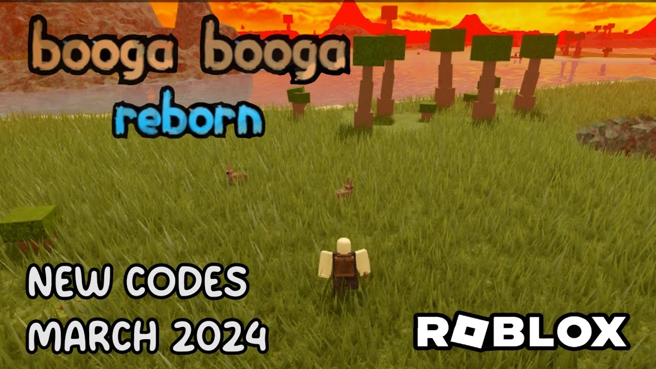 Roblox Booga Booga Reborn New Codes March 2024 - YouTube