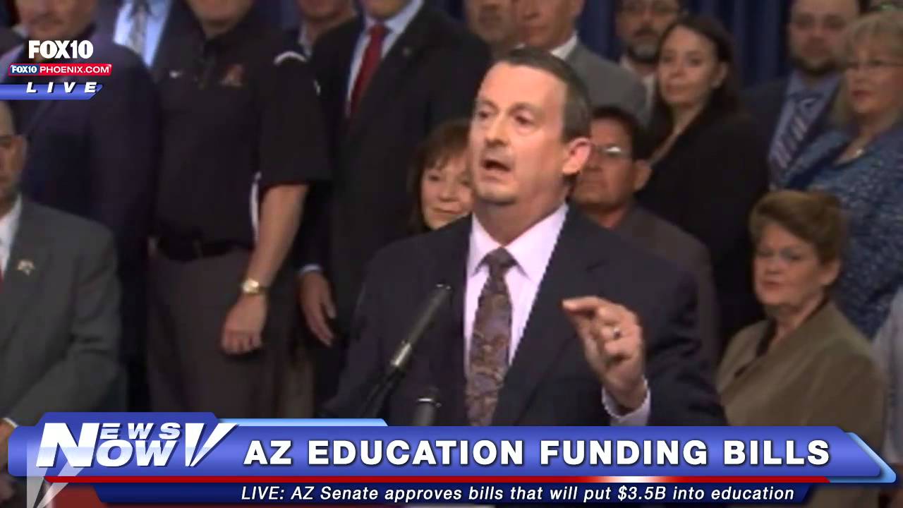 FNN: Gov. Ducey Holds Press Conference After AZ Senate Approves ...