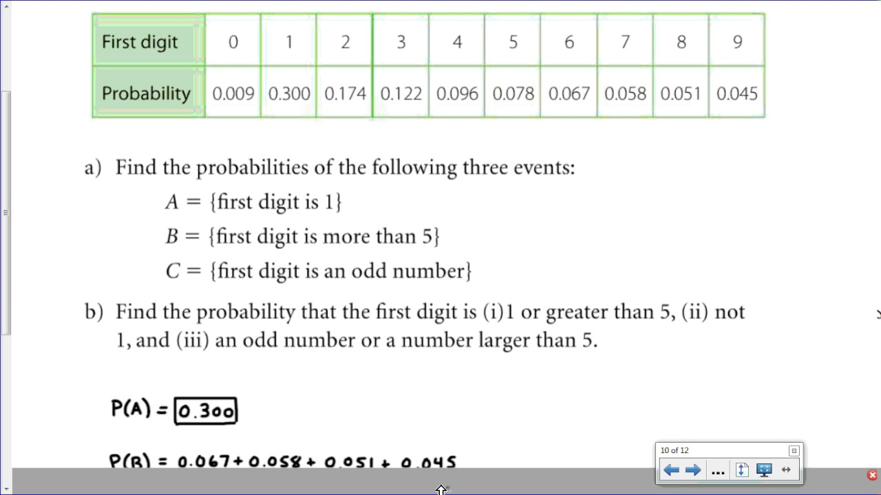 [IB Math SL] 10-3: Probability Assignments - YouTube