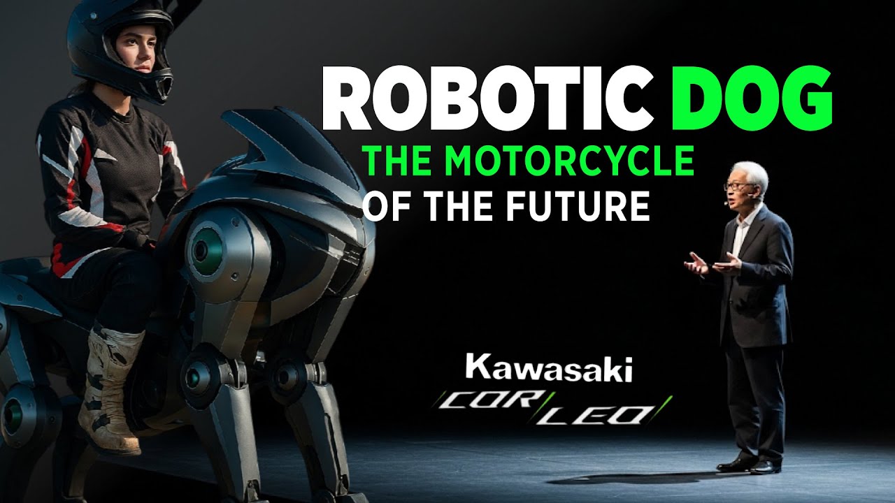 The Motorcycle of the Future – Kawasaki’s Robot Dog That Could Replace ...
