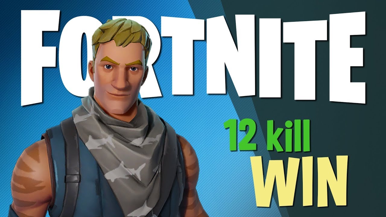 FORTNITE - 12 Kill WIN - YouTube