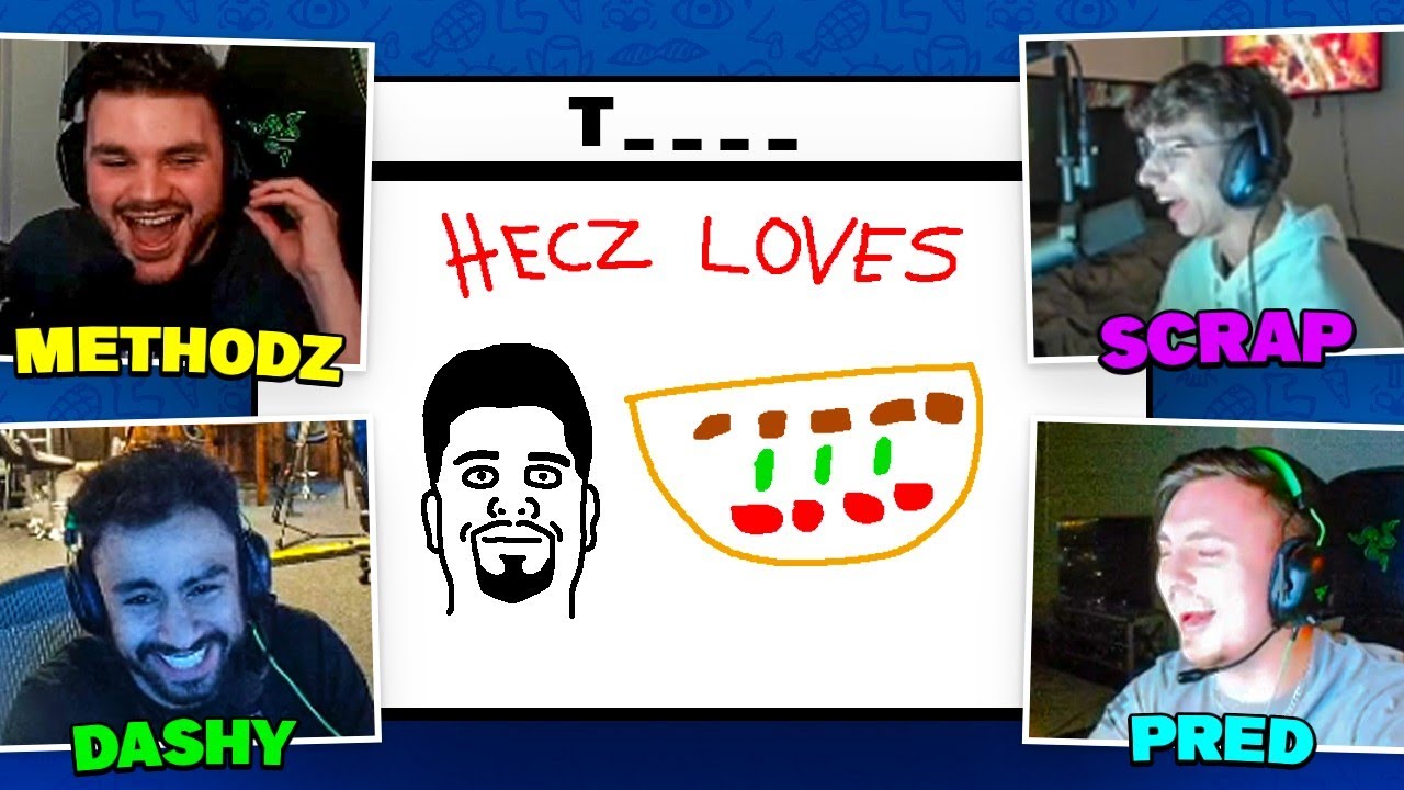 COD PROS TRY TO DRAW /W DASHY, PRED, SIB, TJHALY! (HILARIOUS) - YouTube