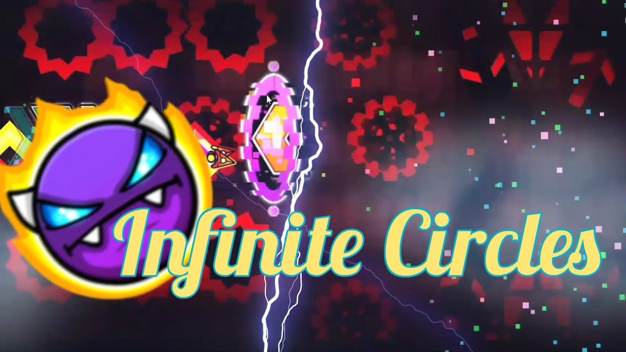 Geometry Dash - INFINITE CIRCLES😈(💯%)(One coin)(Easy Demon)(by-startor ...