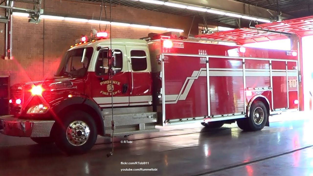 Phoenix Fire Department Utility (air/ light) 10 light setup - walk ...