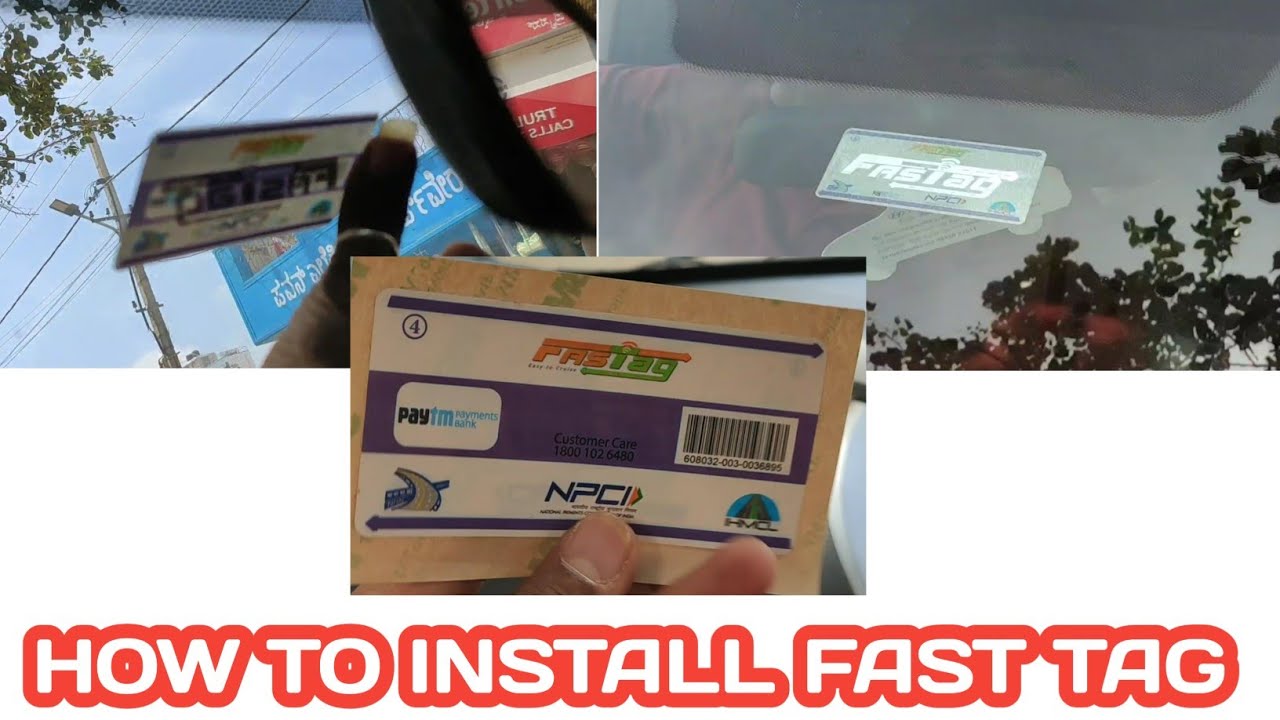 HOW TO INSTALL PAYTM FAST TAG, PAYTM BC AGENT, DETAILS - YouTube