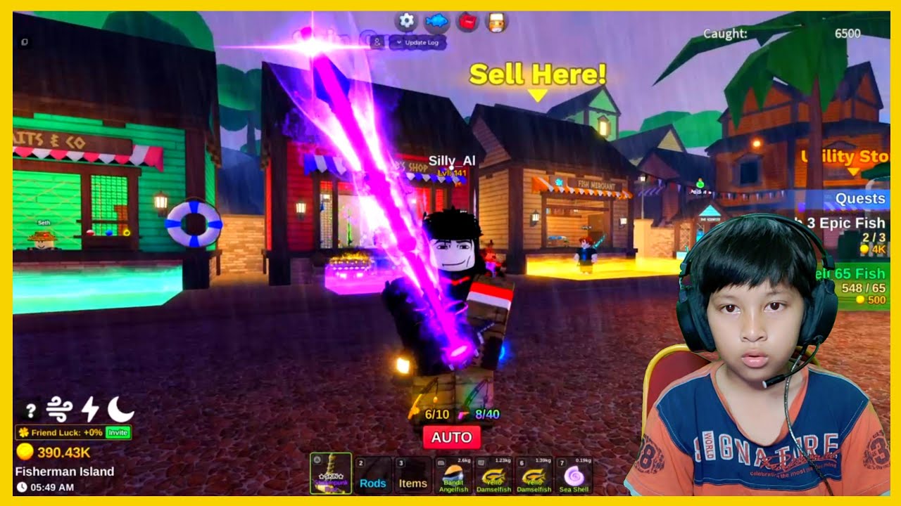 CARA MUDAH MENDAPATKAN SKIN ROD DI FISH IT - YouTube