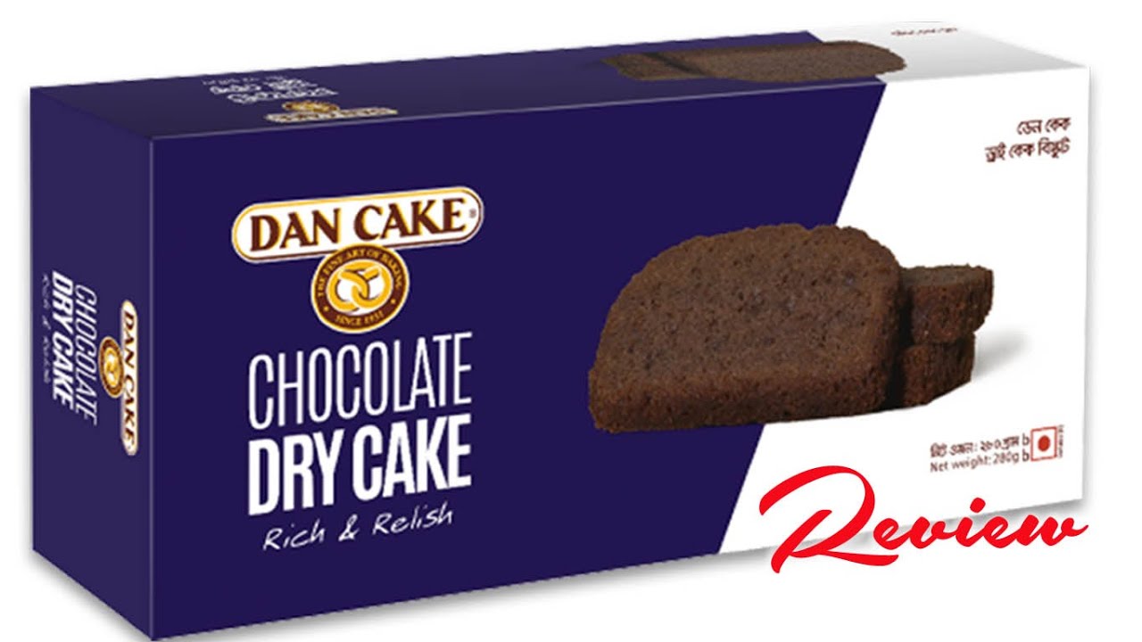 Dan cake | Chocolate Dry Cake | Review - YouTube