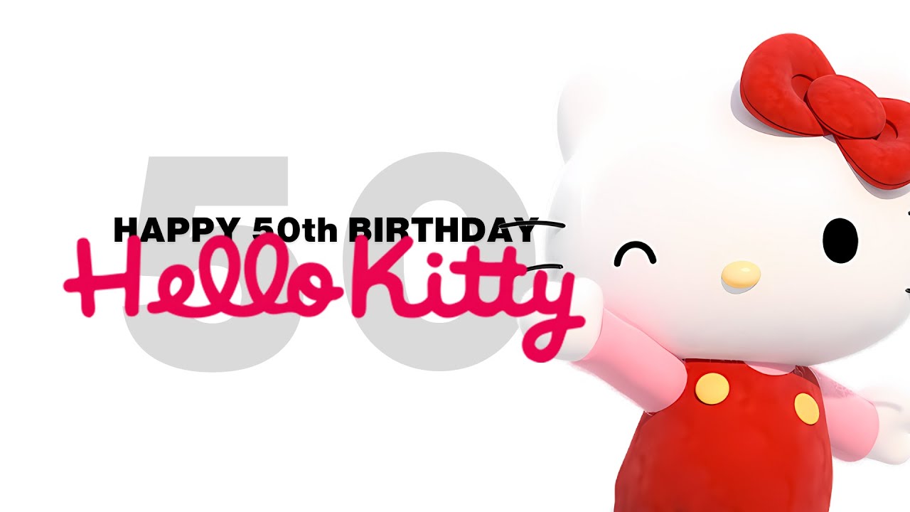 Happy 50th Birthday, Hello Kitty! (A Design History) - YouTube