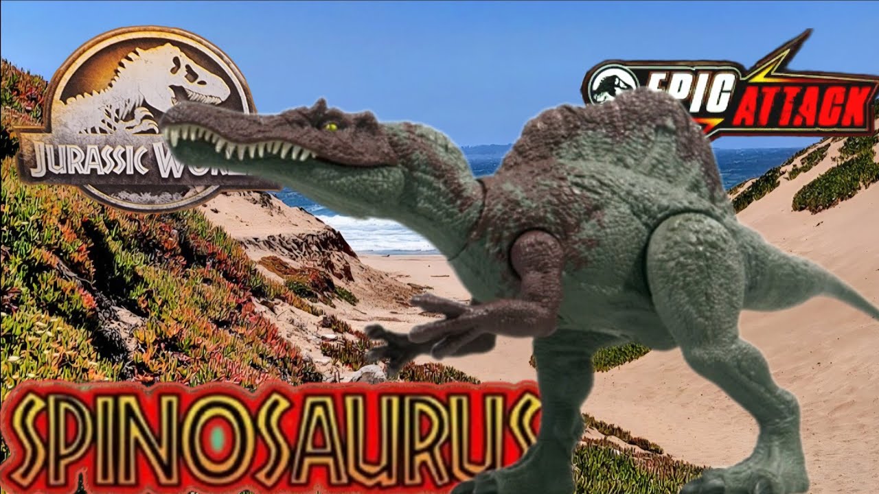 JW Epic Attack: Spinosaurus 🟡Epic🟡 unboxing & review... - YouTube
