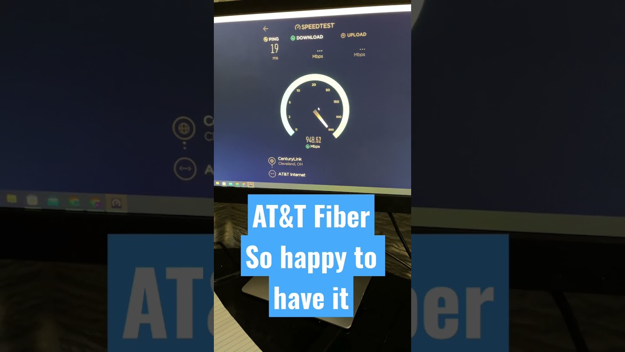 AT&T Fiber Ethernet/Wired Speed Test 🔥 - YouTube