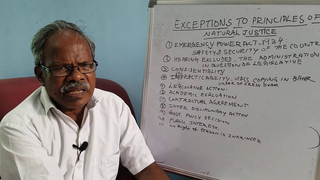 Exceptions To Principles Of Natural Justice YouTube exceptions-to-principles-of-natural-justice-youtube