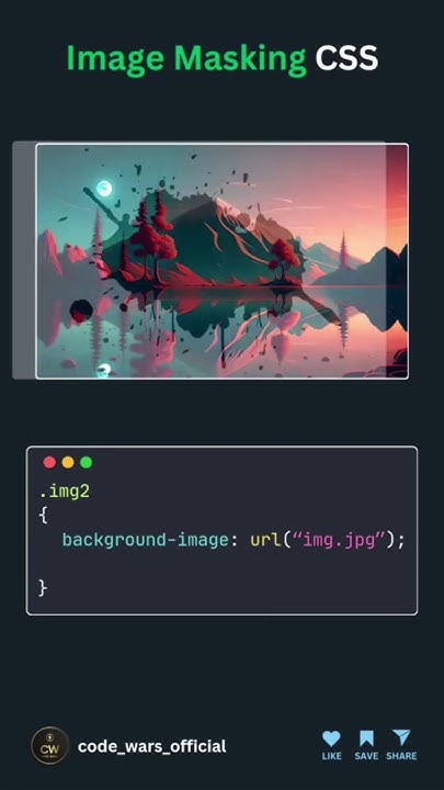 Image Masking Css | #shorts #shortsvideo #webdesign #htmlcsswebsite #cssgridlayout #html5css3 ...