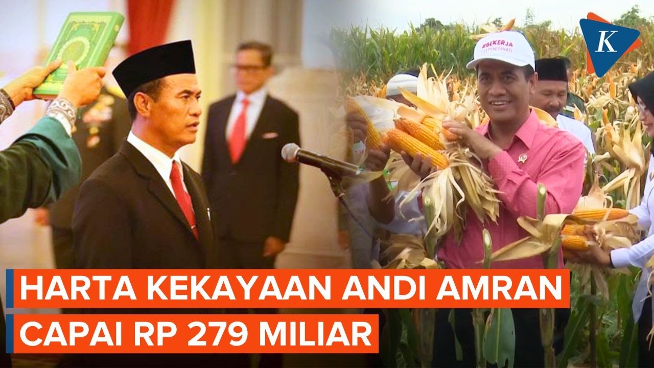 Harta Kekayaan Mentan Baru Andi Amran Sulaiman, Pengganti Syahrul Yasin ...