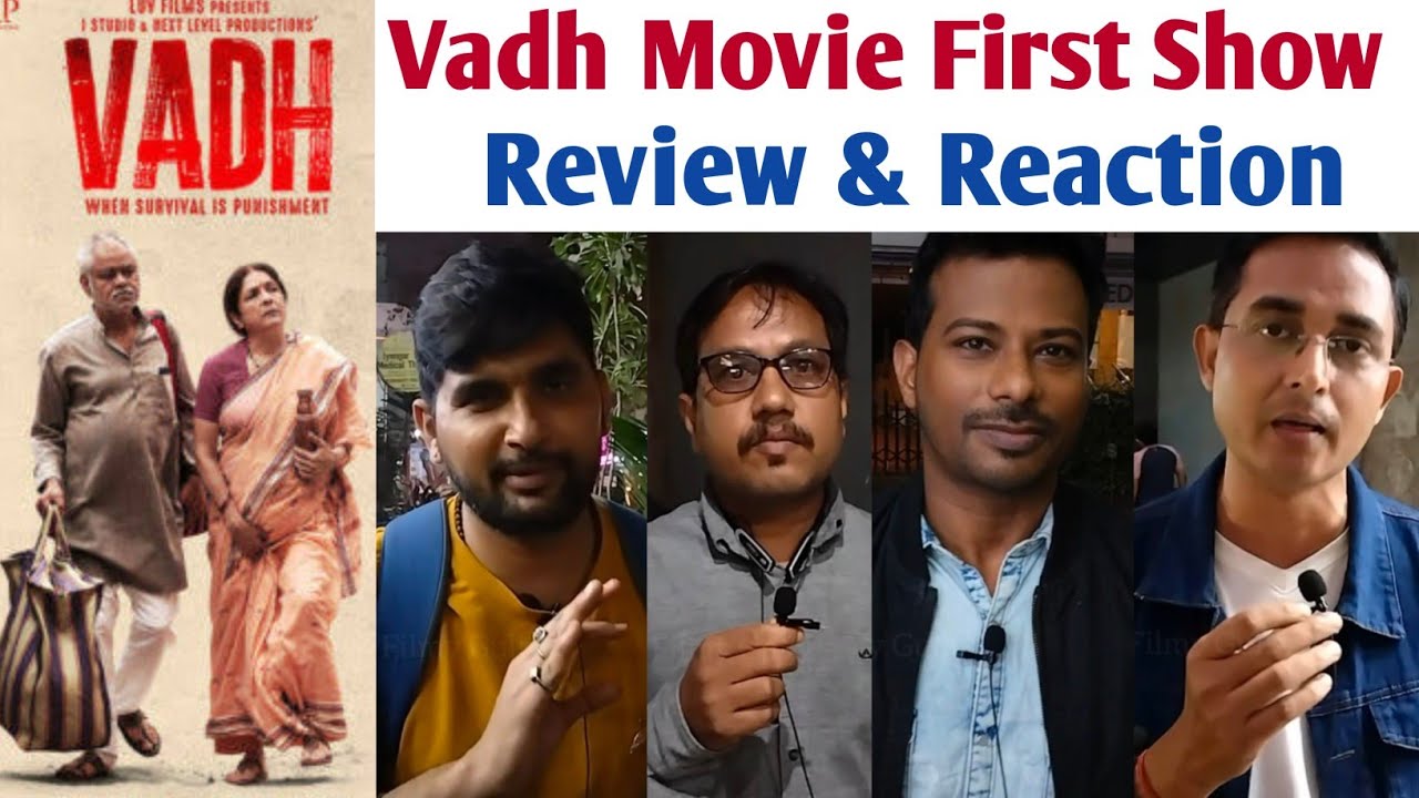 Vadh Movie Review । Vadh Movie Critics And Media Review And Reaction ...