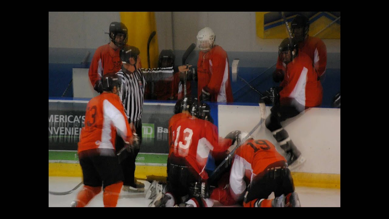 Hooligans Hockey fight - YouTube
