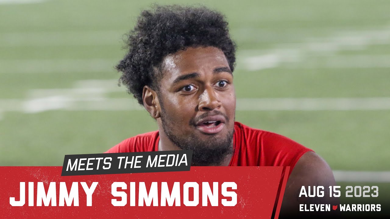 Jimmy Simmons talks about playing left tackle, his expectations for ...