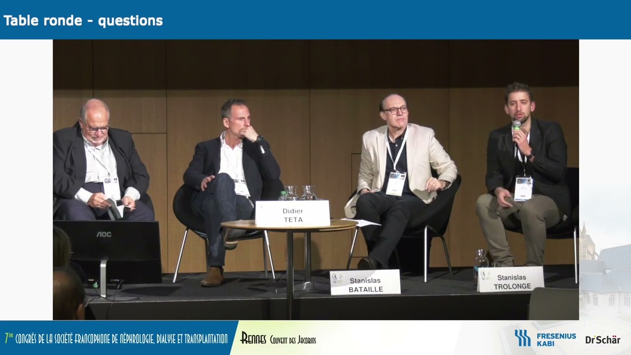 SFNDT 2022 - Métabolisme protéique, diabète et MRC - Symposium Dr Schär ...