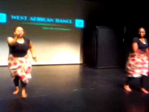 African Dance dancers Victoria and Ronay