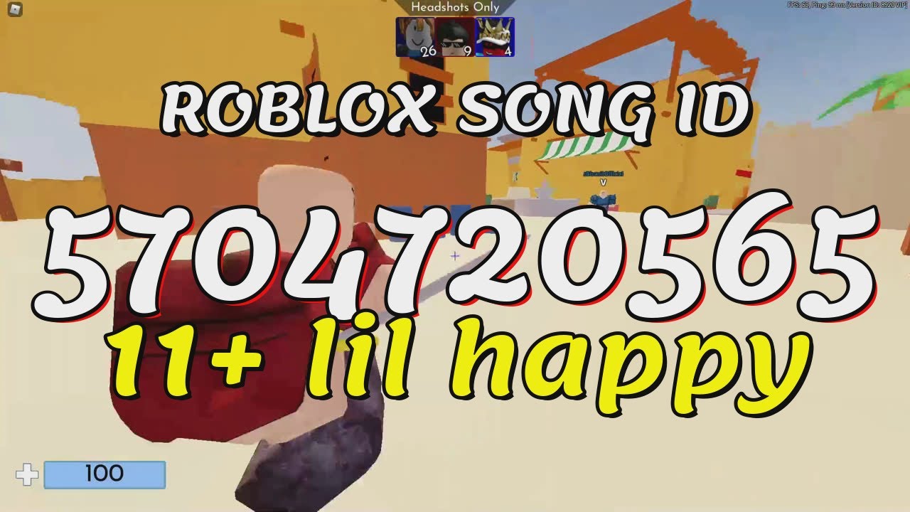 11+ Lil happy Roblox Song IDs/Codes - YouTube