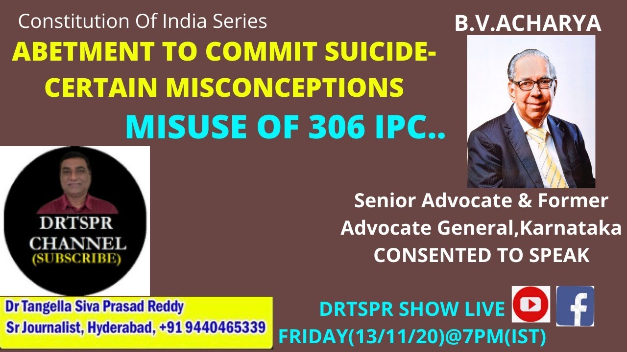 B.V.ACHARYA-Sr Advocate & Former Advocate General, Karnataka,Consented ...