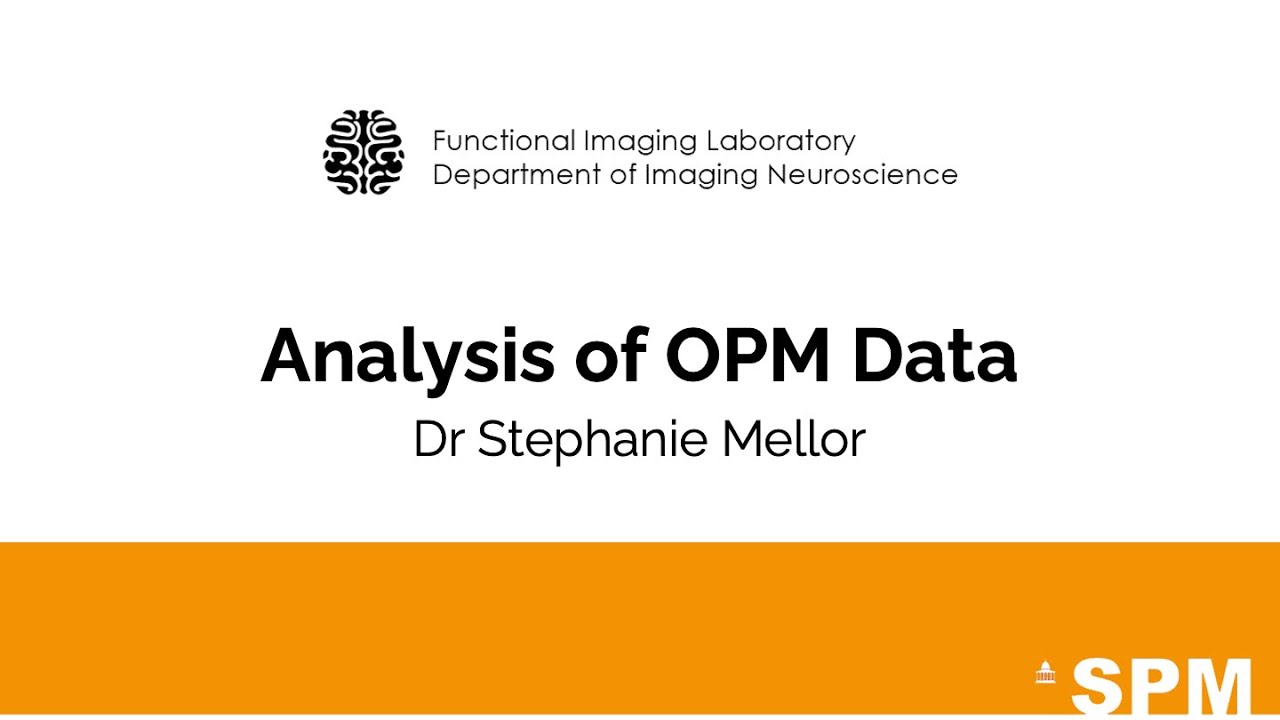 Analysis of Optically Pumped Magnetometers (OPM) Data | Dr Stephanie ...